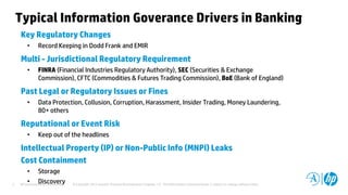 Information Governance Maturity for Financial Services | PPT