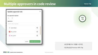 GitLab Starter 라이선스 기능소개 - 인포그랩 | PDF