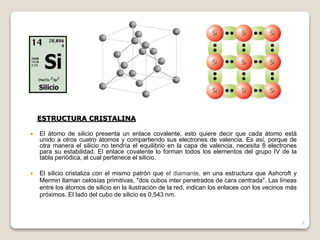 Infografa silicio-germanio-galio | PPTX
