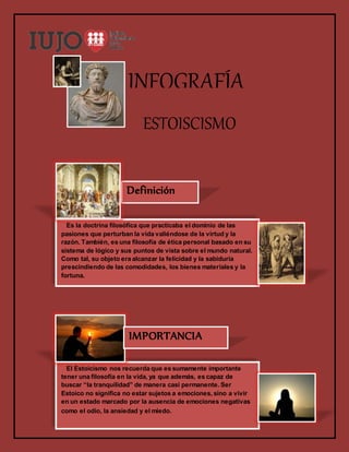 Infografía estoicismo séneca | DOCX