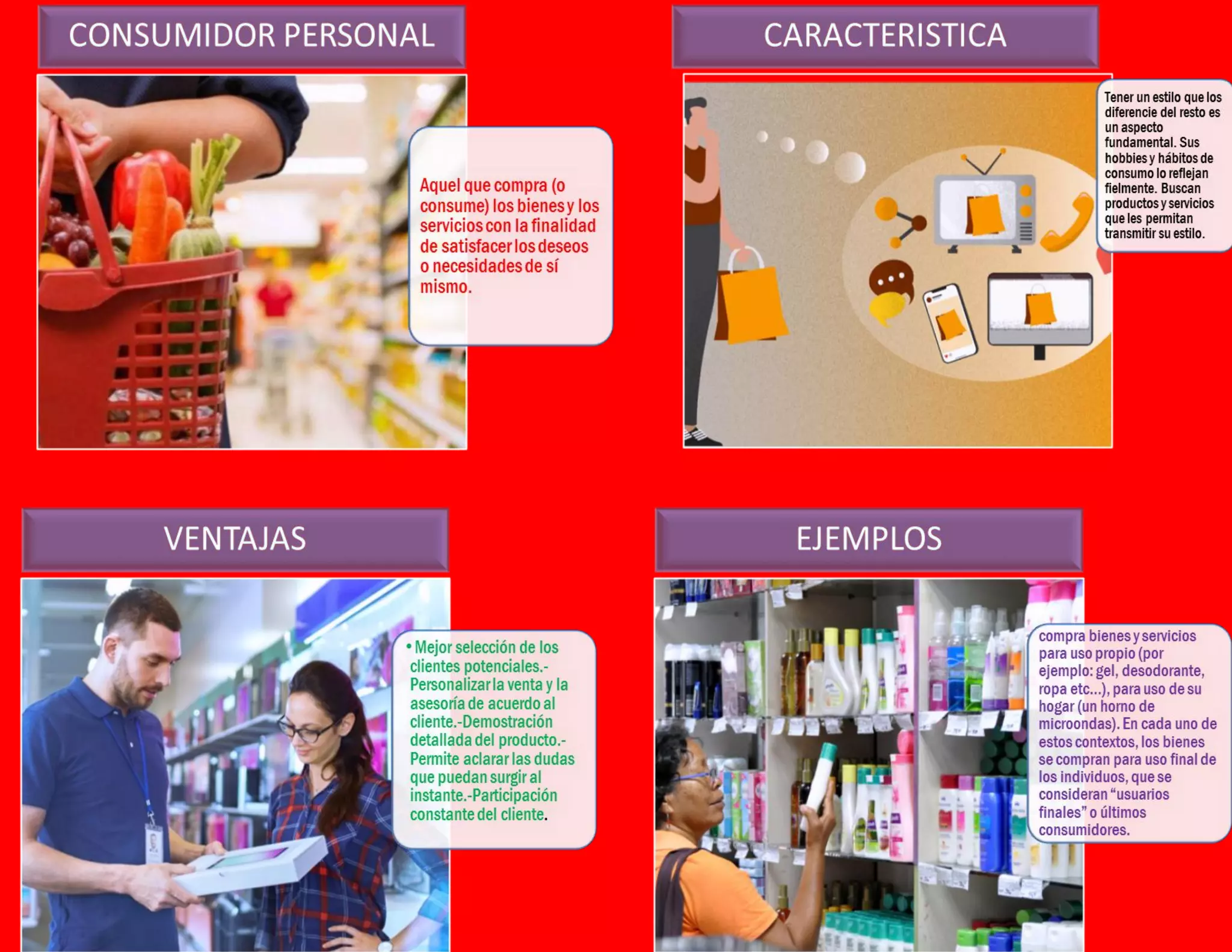 INFOGRAFIA TIPOS DE CONSUMIDOR | PDF
