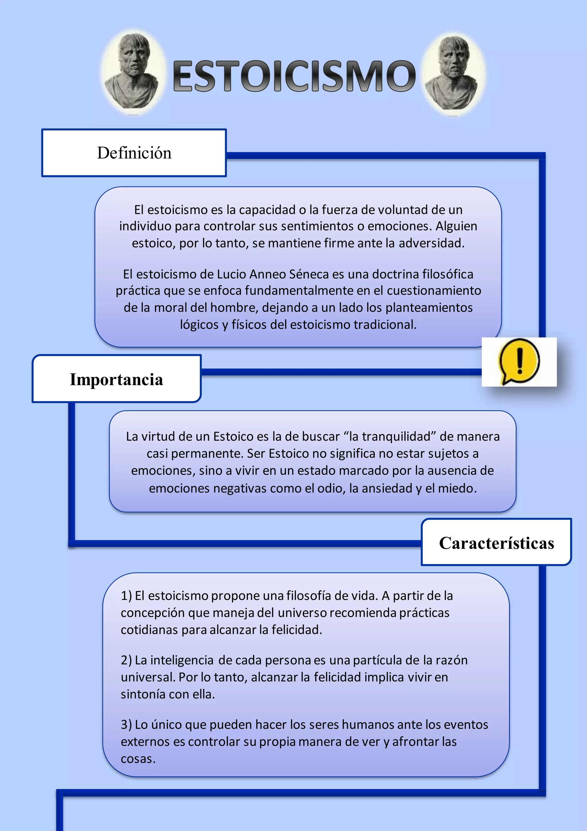 Infografia estoicismo seneca | DOCX
