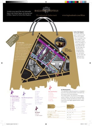 Milan’s Fashion District Map | PDF