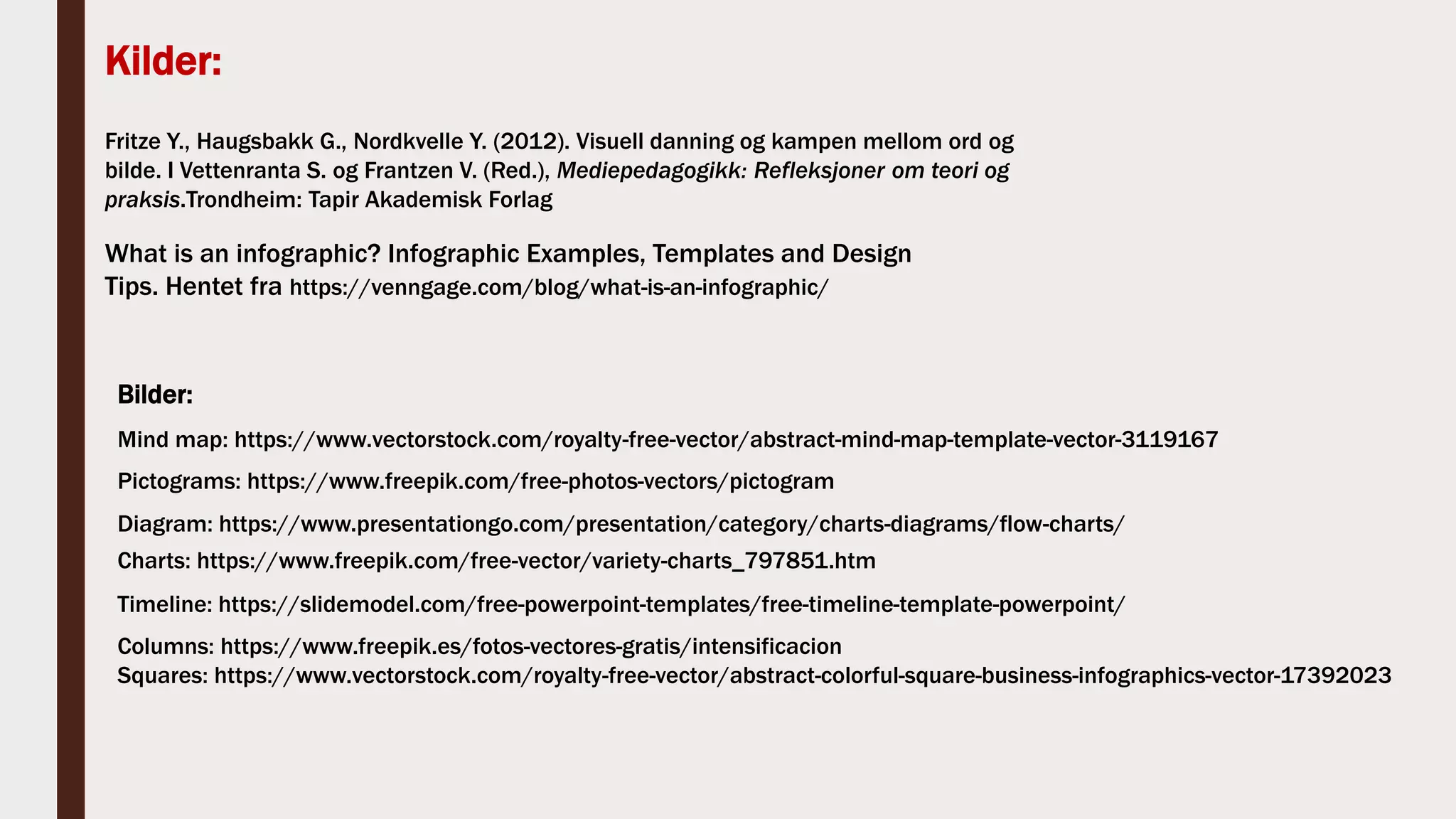 Infografikk - introduksjon | PPT