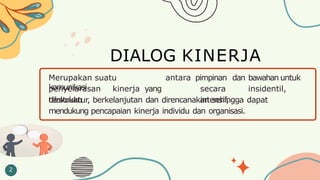 Infografis-Dialog-Kinerja diperuntukkan bagi atasan dan bawahan | PPTX