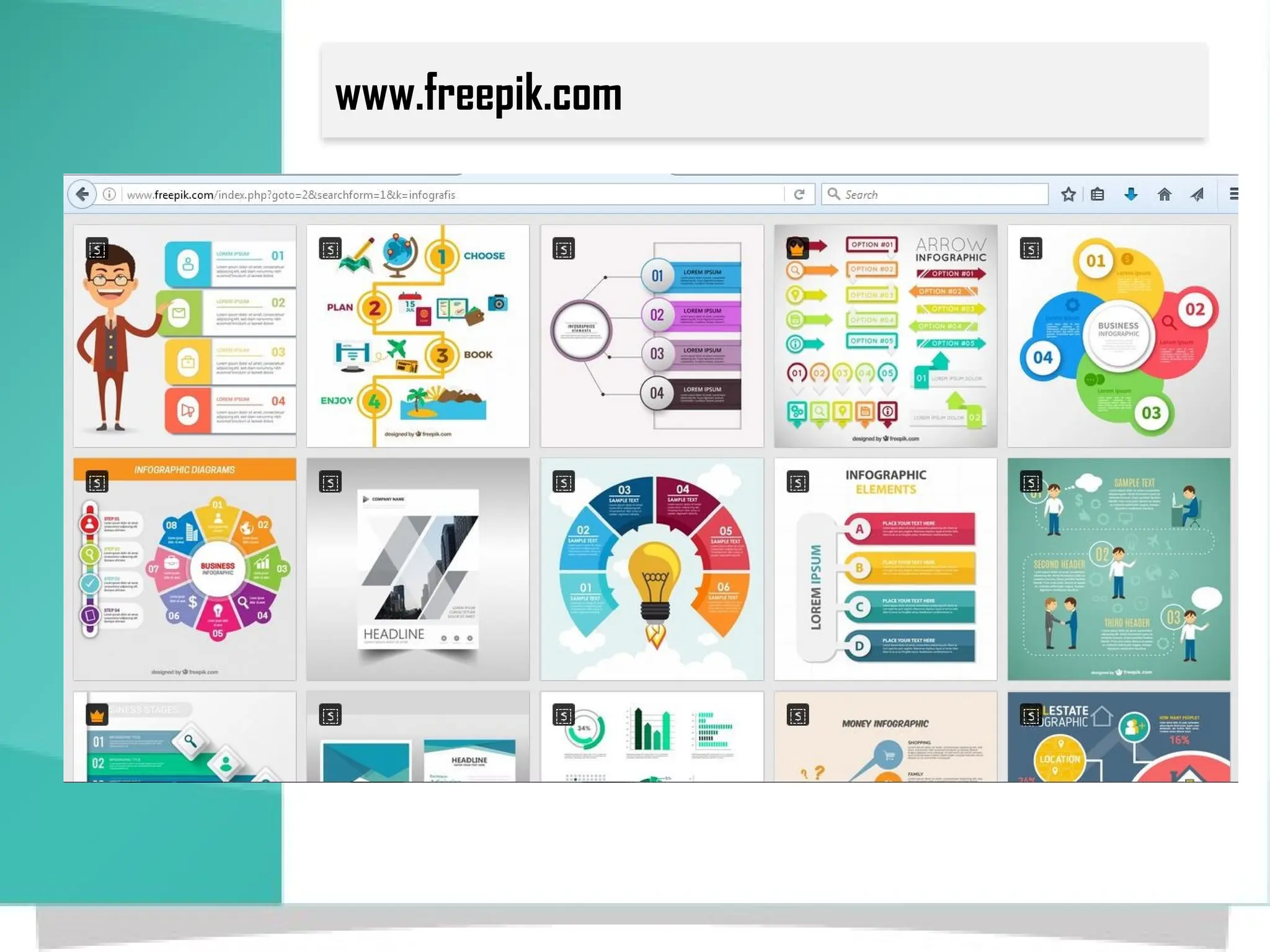 Infografis dengan aplikasi MS. PPT 2013.pptx