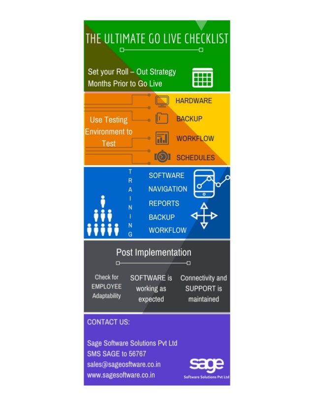 The Ultimate Go Live Checklist for ERP Implementation
