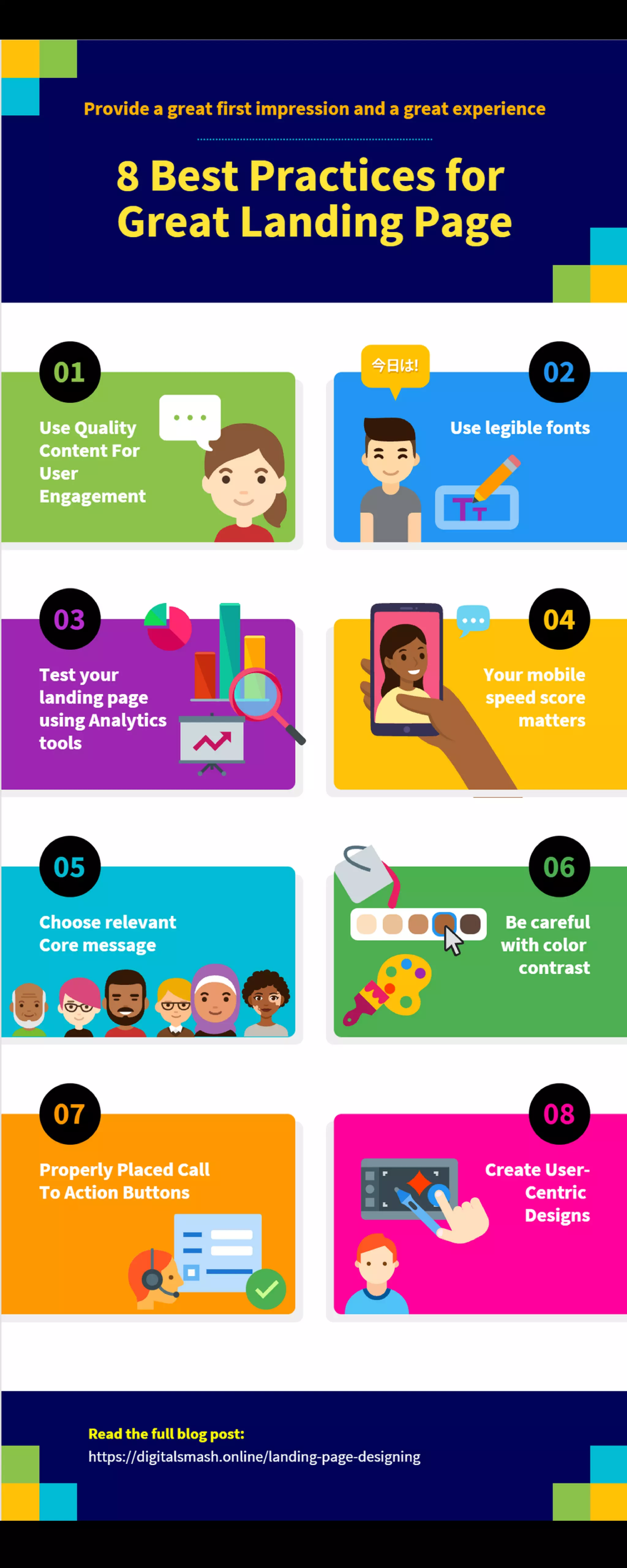 Landing page Essentials Infographic | PDF