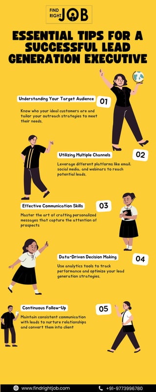 Essential Tips for a Successful Lead Generation Executive | PDF