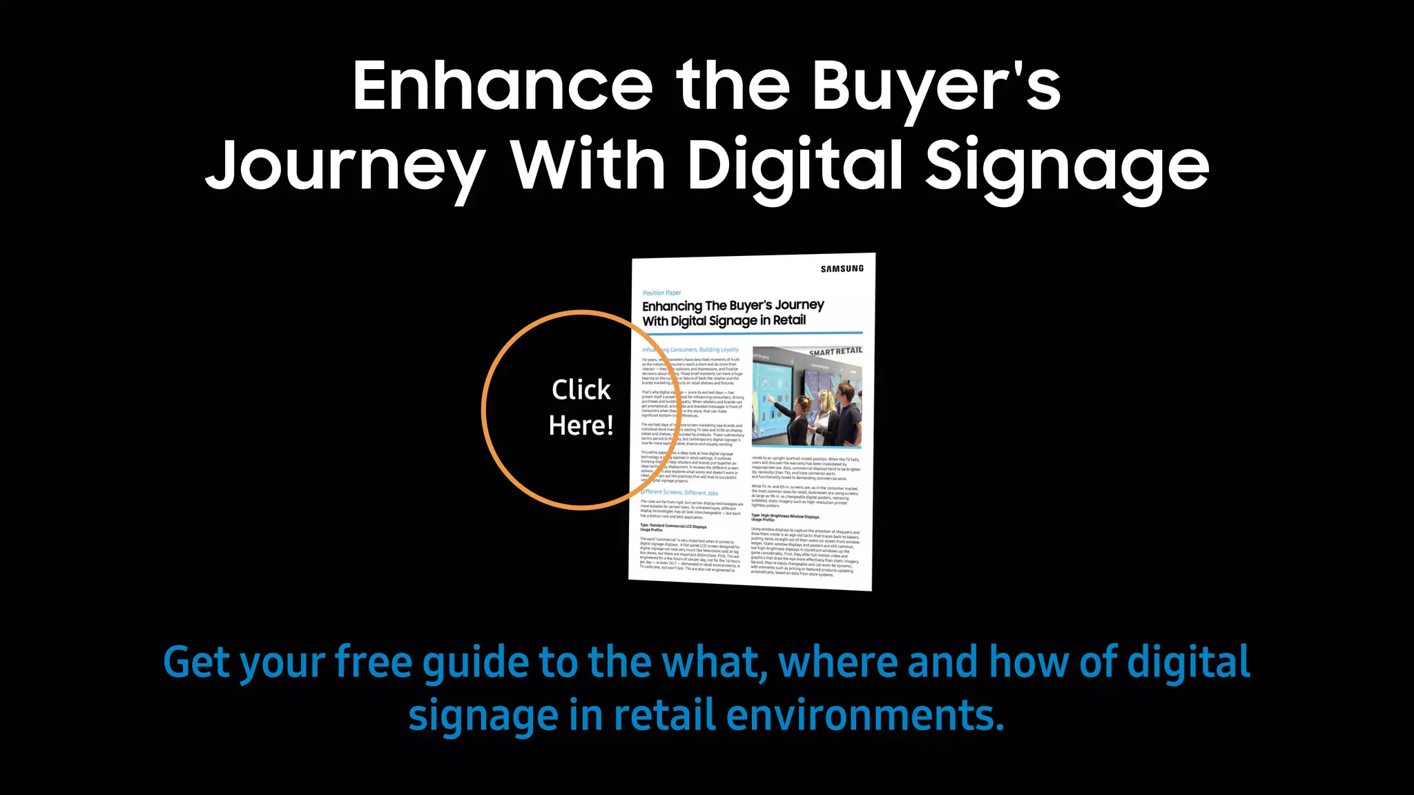 5 Ways Digital Signage Influences the Buying Process | PPT