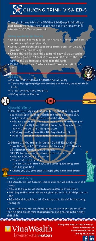 Infographic eb5 viet | PDF