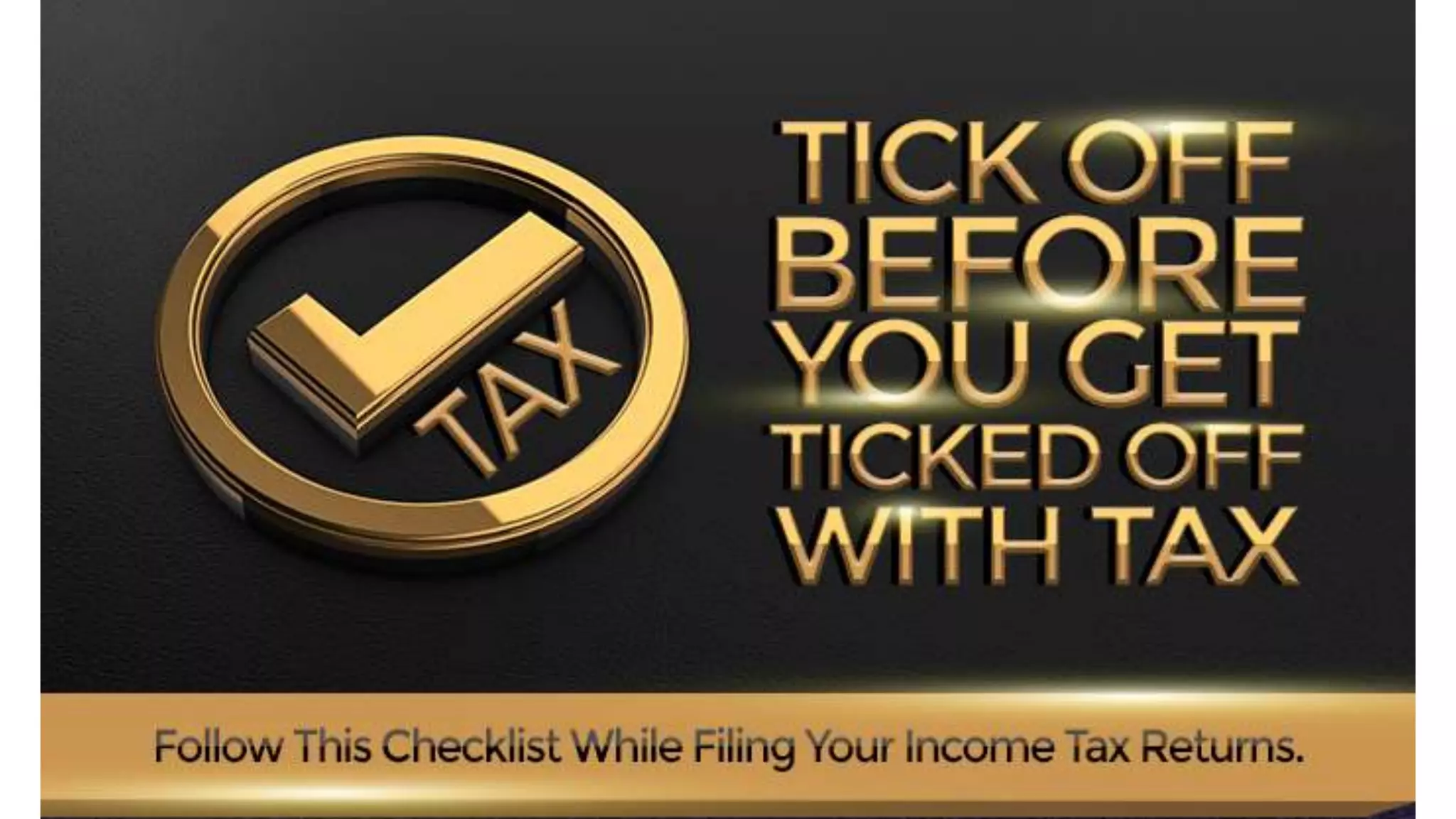 How to file Income Tax Returns: Part I | PPT