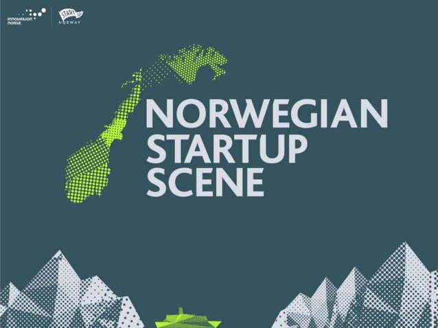 Norwegian Startup Scene Infographic 2014 | PPTX