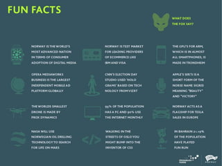 Norwegian Startup Scene Infographic 2014 | PPTX