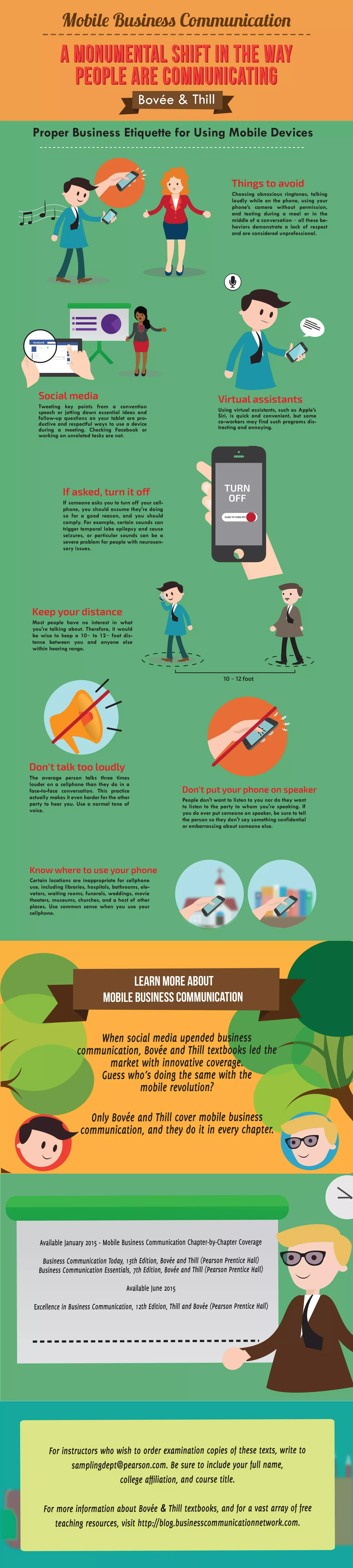 Business Etiquette for Mobile Devices -- INFOGRAPHIC | PDF