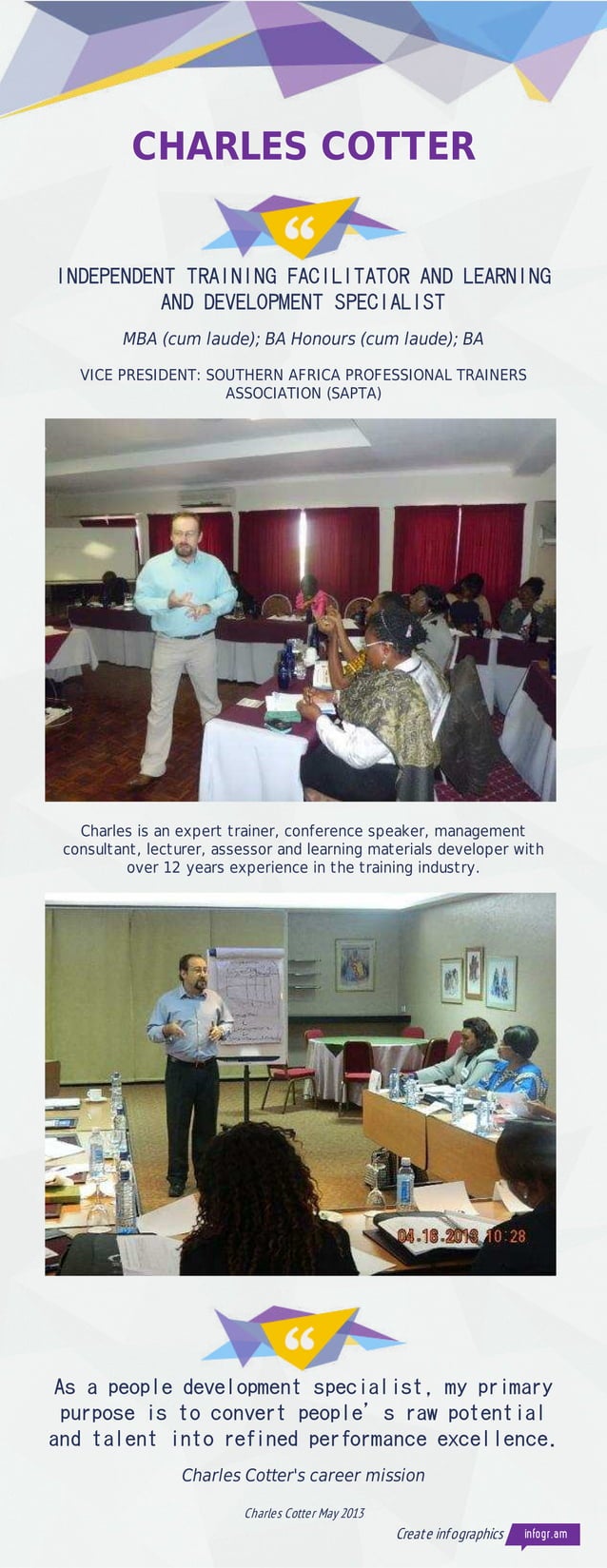 Infographic charles cotter | PDF