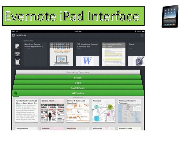Infographic evernote 2 | PPT
