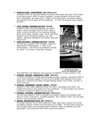 InfoGraphic Poster Assignment: The Federal Government Deals with the ...