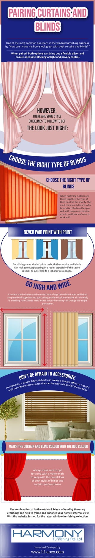 Pairing Curtains & Blinds | PDF
