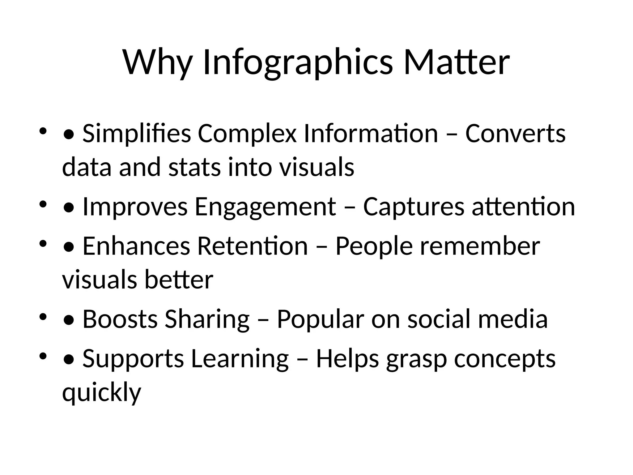 why infographic_importance on a project .pptx