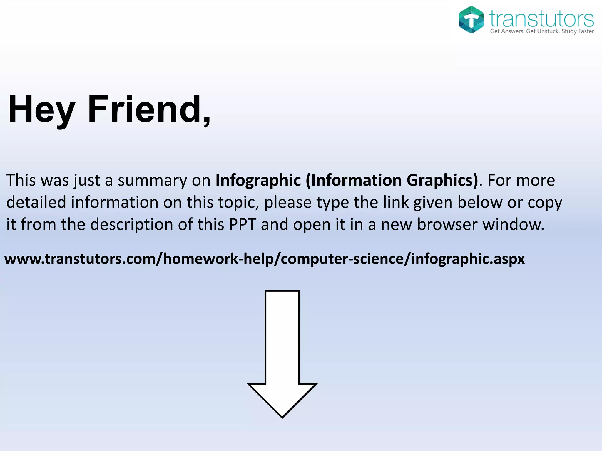 Infographic (Information Graphics) | Computer Science | PPTX
