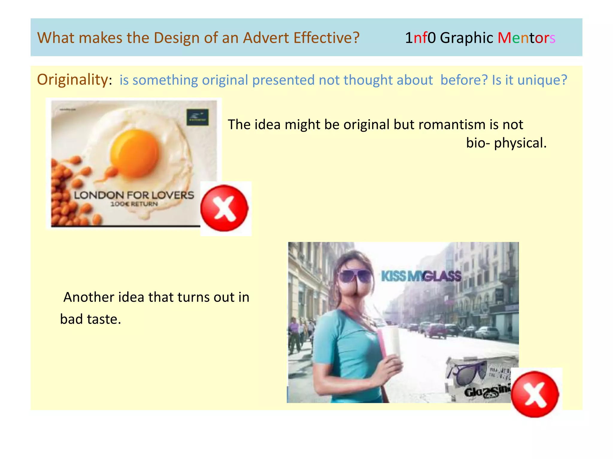 What makes an Advert effective? | PPT