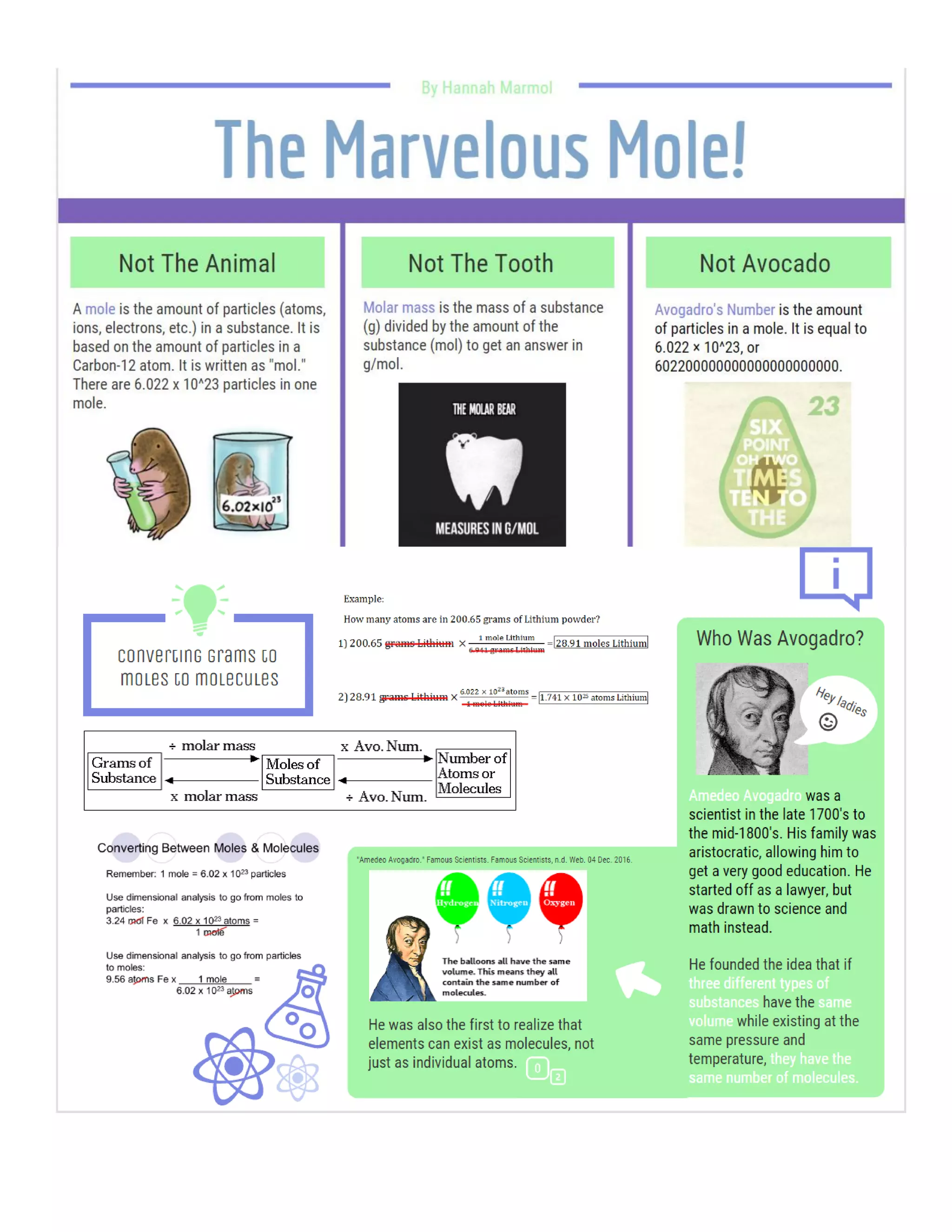 Infographic on mole | PDF