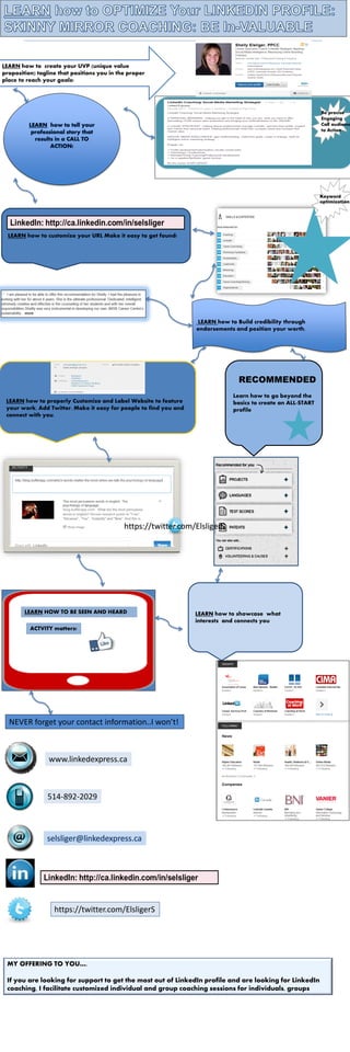 Infographic optimizing your profile | PDF