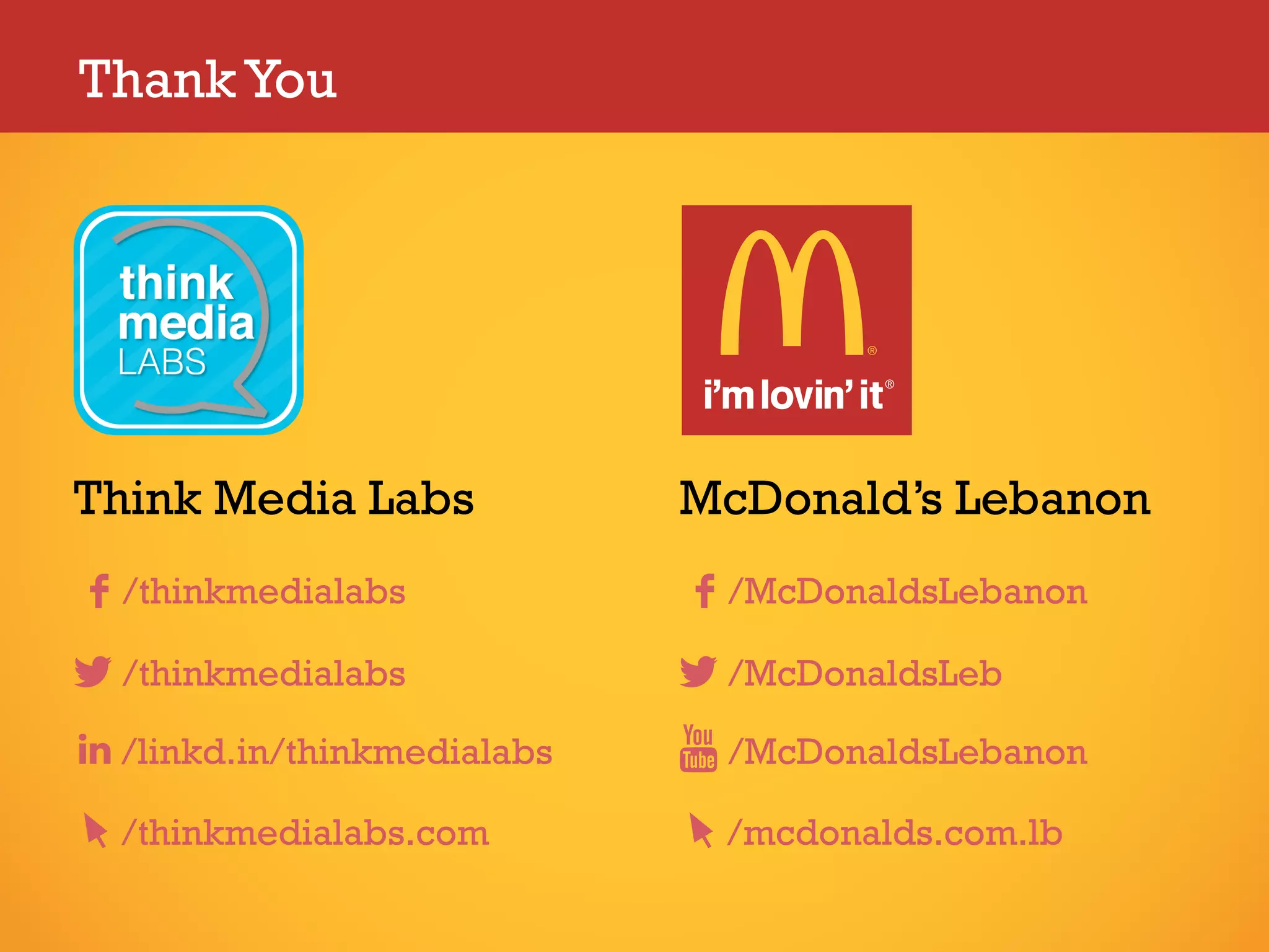 McDonald's Lebanon Social Media Case Study - Infographic Report | PDF