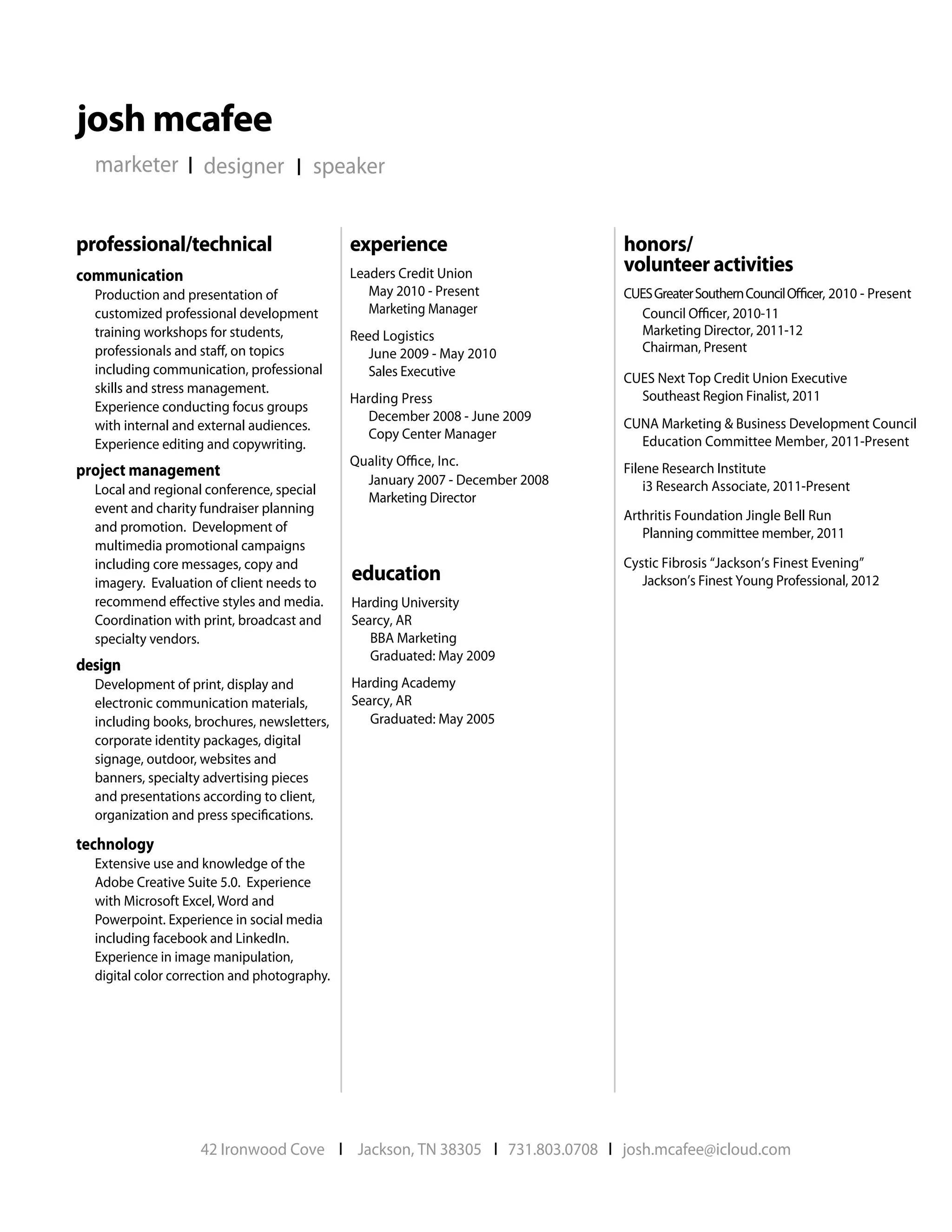 My Infographic Resume | PDF