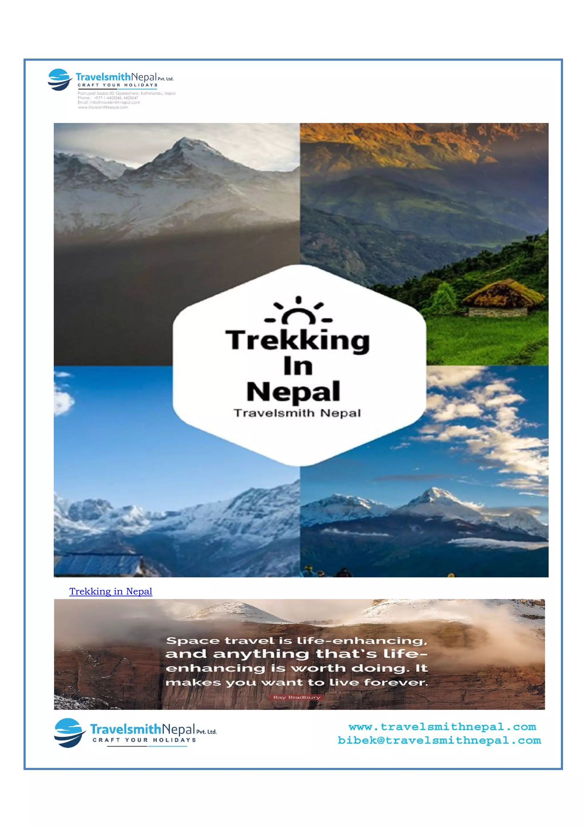Nepal - Info graphics | PDF