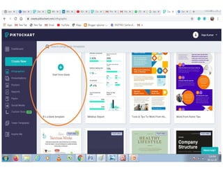 Infographics piktochart | PDF