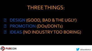 The 'Magic' of Infographics - Pubcon Las Vegas 2016 | PPT