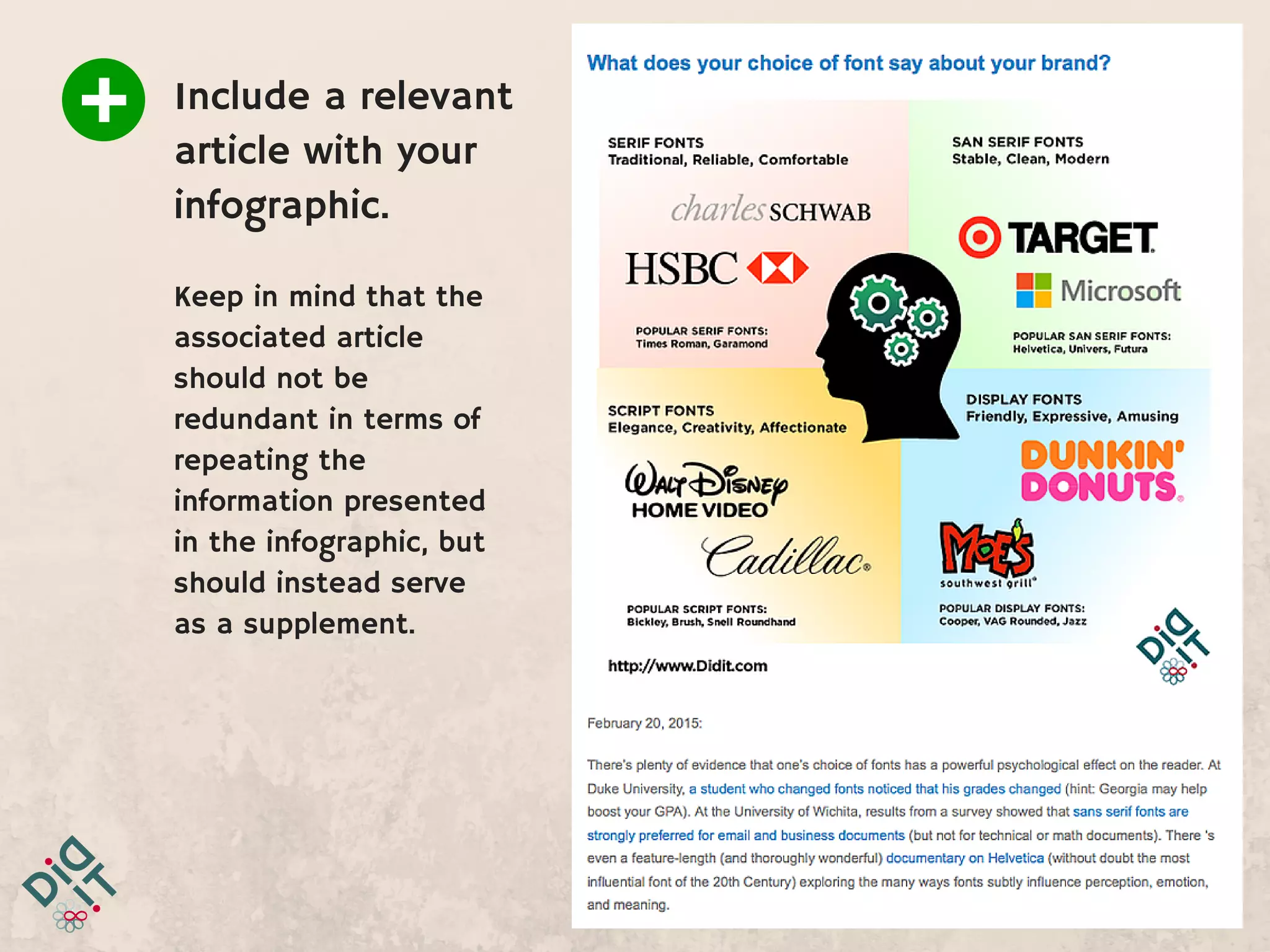 INFOGRAPHICS: The Good and The Bad | PDF