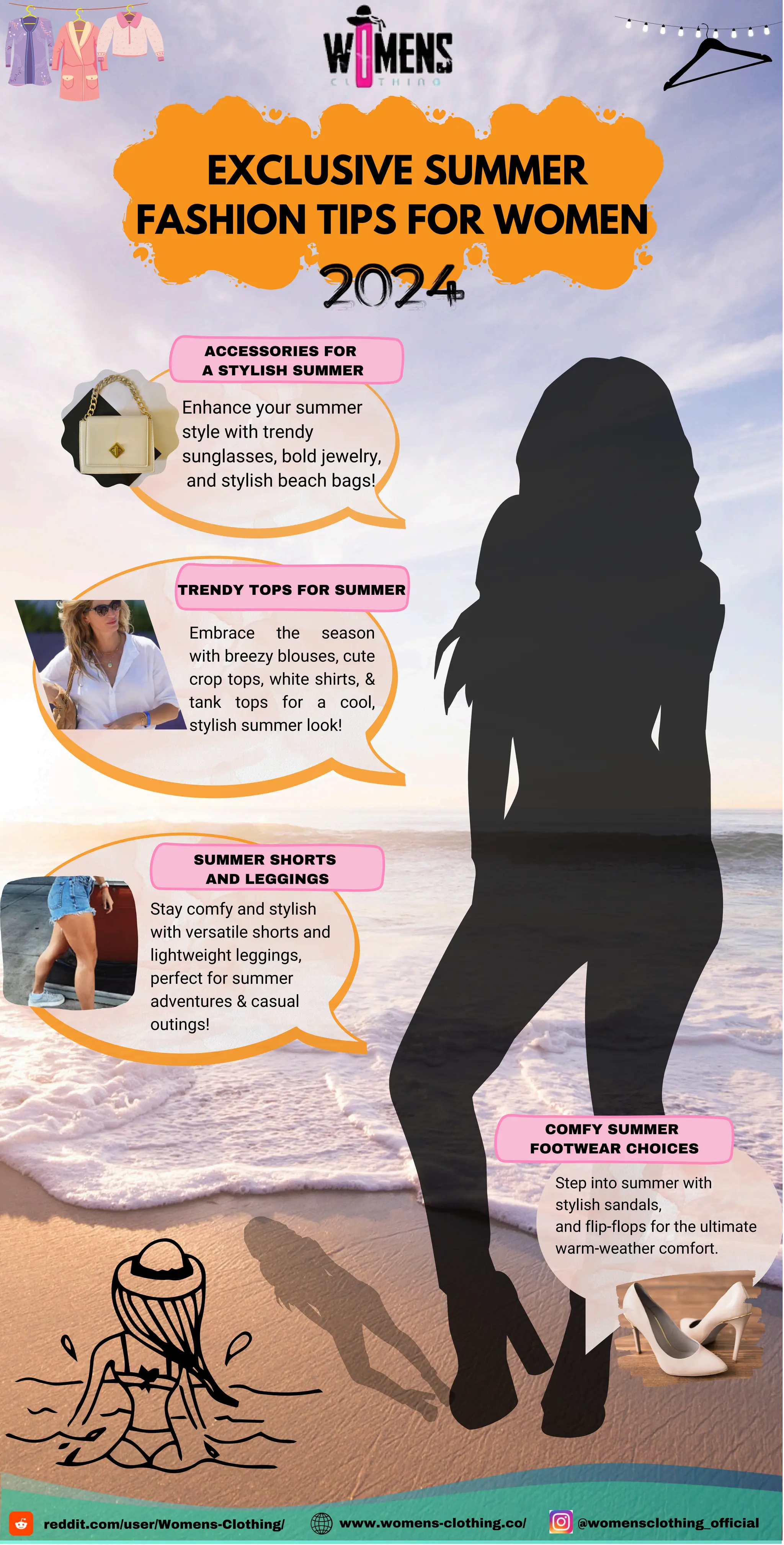 Exclusive Summer Fashion Tips for Women in 2024's Summer | PDF | Free Download