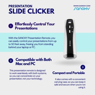 Presentation Remote For Mac Pc Slide Clicker | PDF