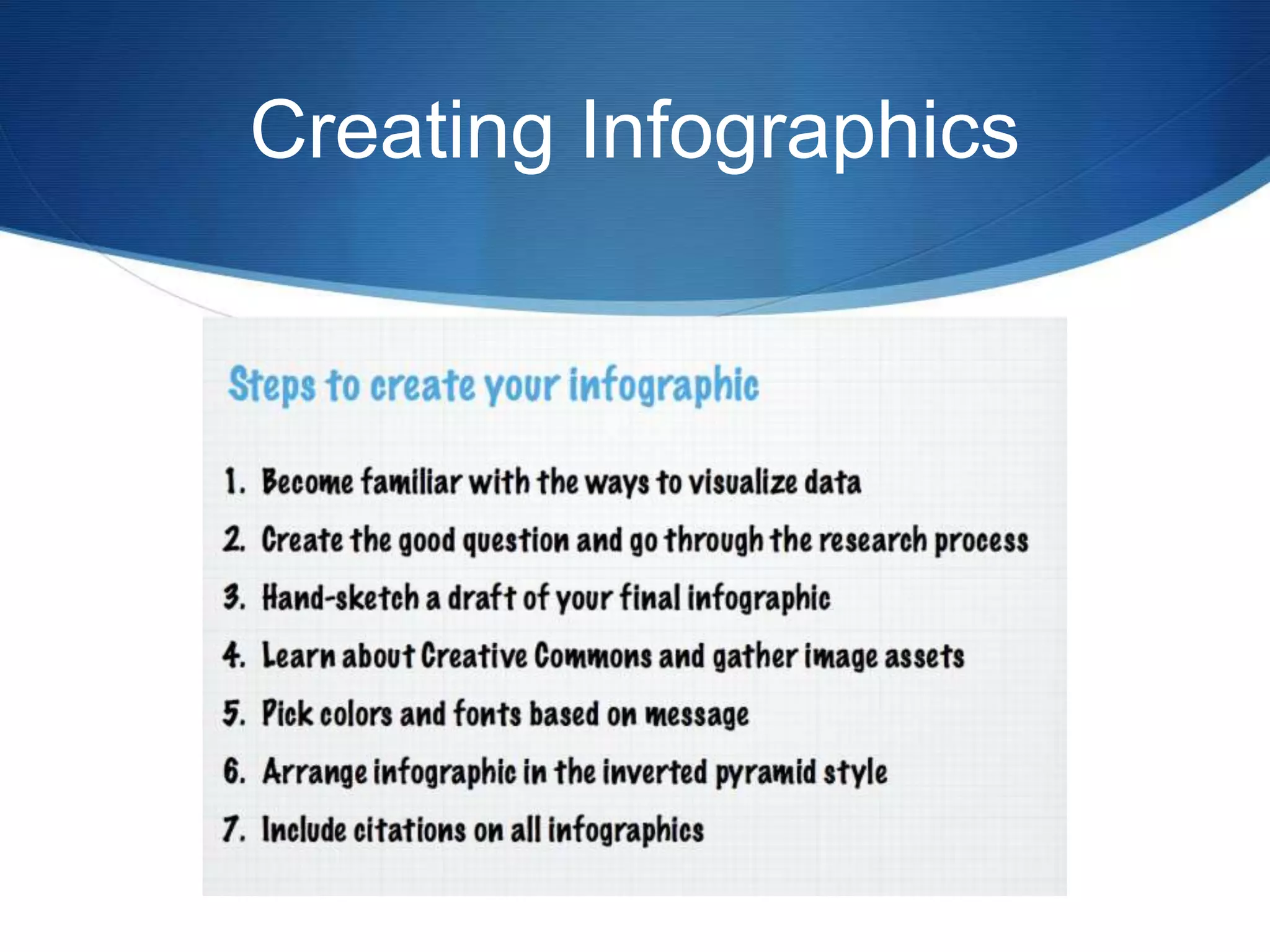 Infographics as teaching tools ppt | PPTX