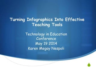 Infographics as teaching tools ppt | PPTX