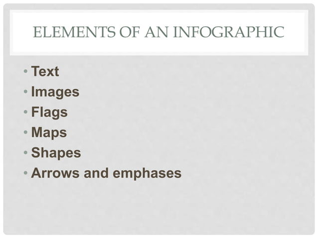 Infographics CPD Session | PPT