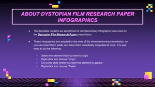 infographics for research papers on dystopian films.pptx | Geography ...