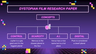 infographics for research papers on dystopian films.pptx | Geography ...