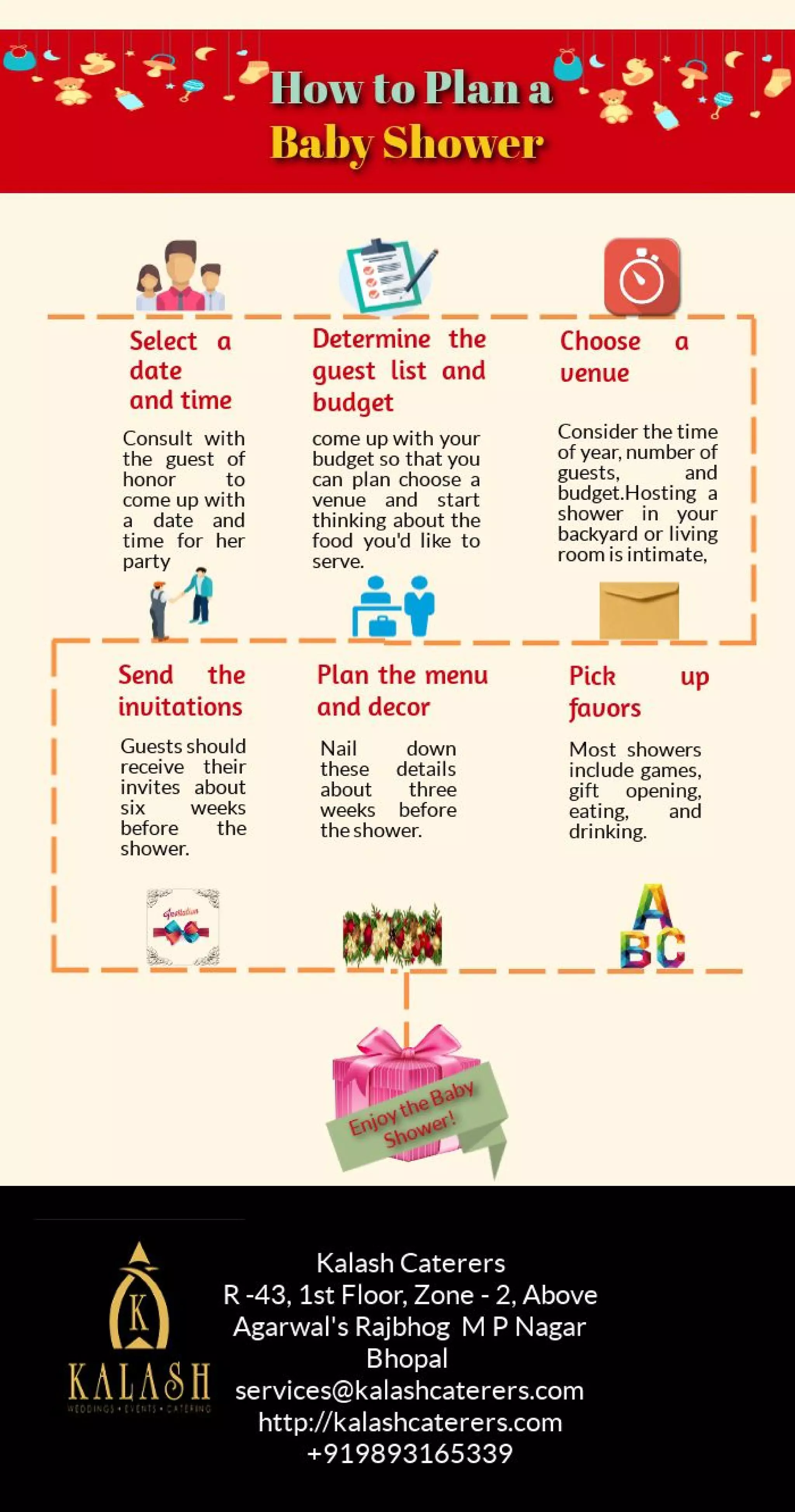 How to Plan a Baby Shower | PDF