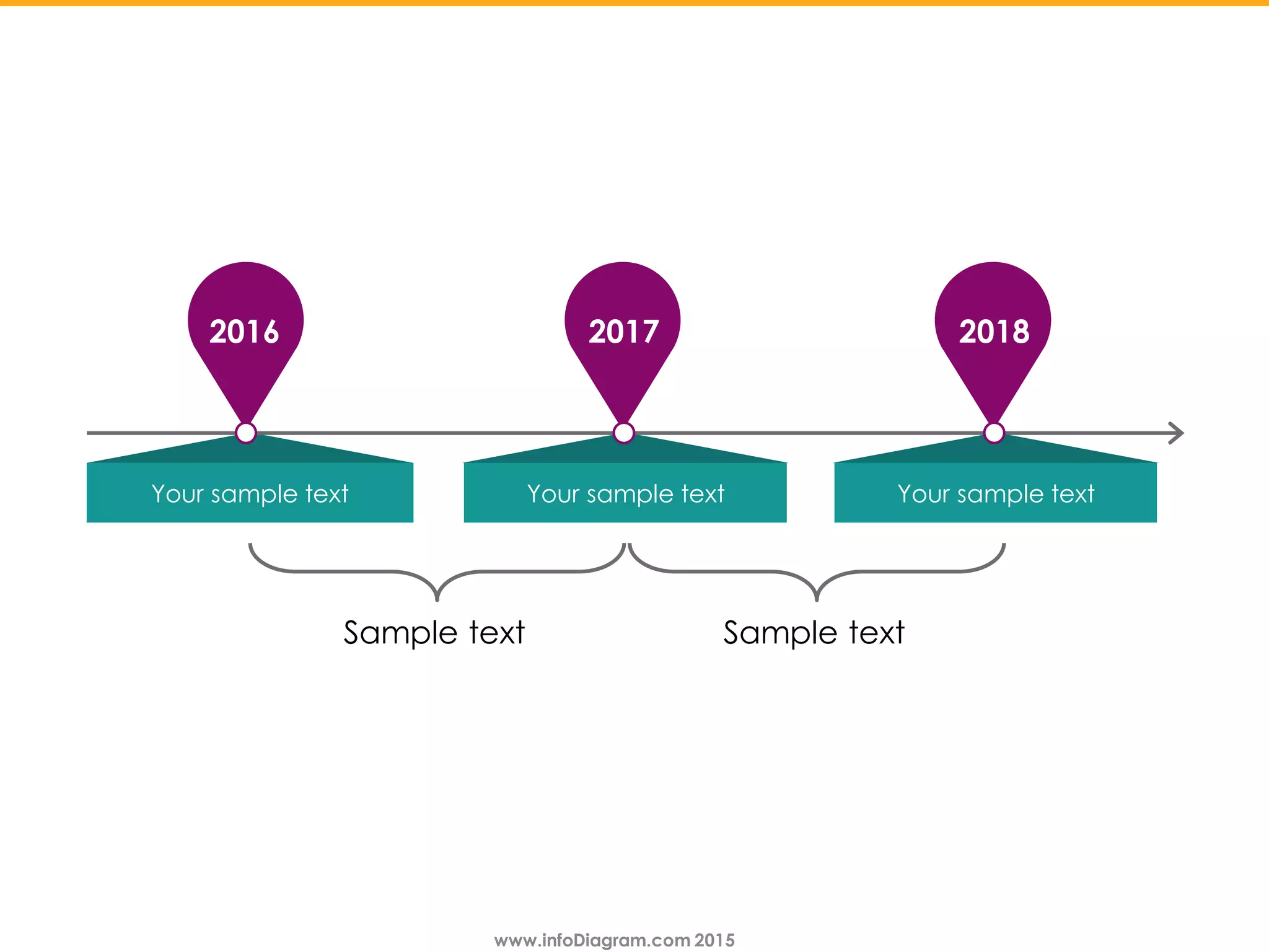 Infographics Shapes TimeLines PPT Flow Diagrams - infodiagram part2 | PPT