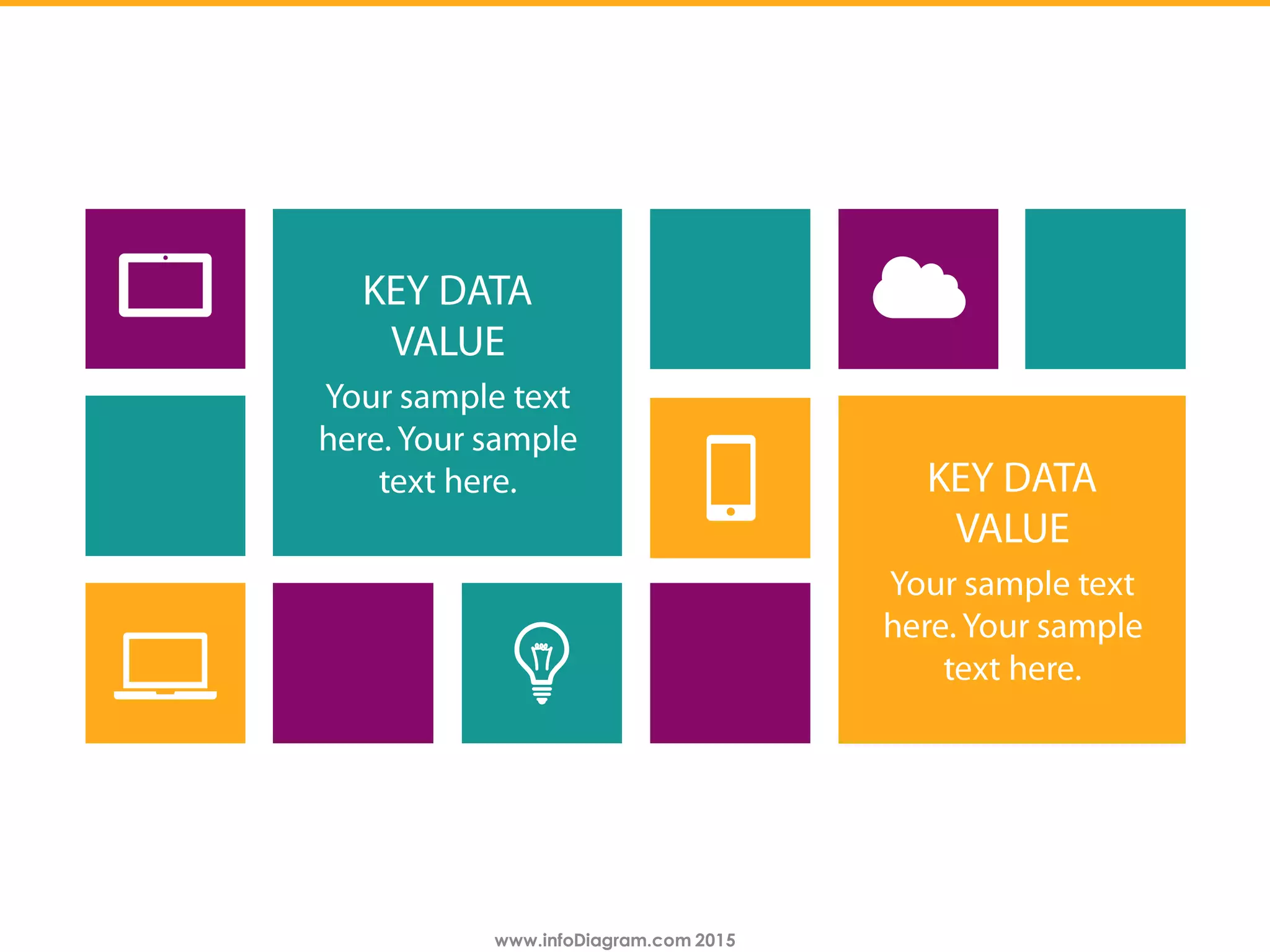 Infographics Key Data KPI presentation slides | PDF | Computer Software and Applications | Computing