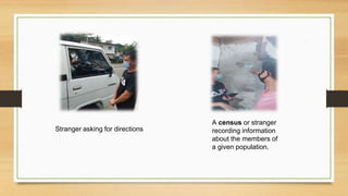 Infographics talking to a stranger | PPTX