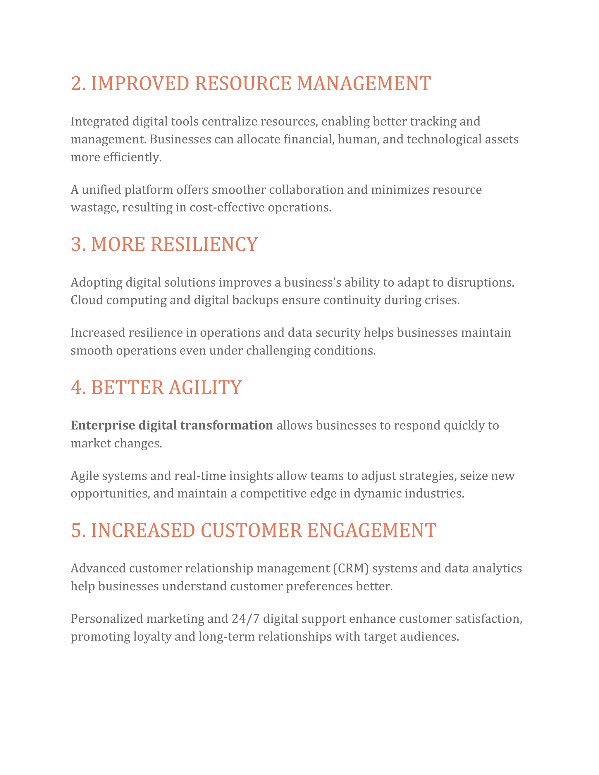 Infographic: The Benefits of Digital Transformation for Businesses in ...