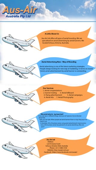 Aerial Advertising by Aus Air Ltd | PDF | Air Travel | Travel Type