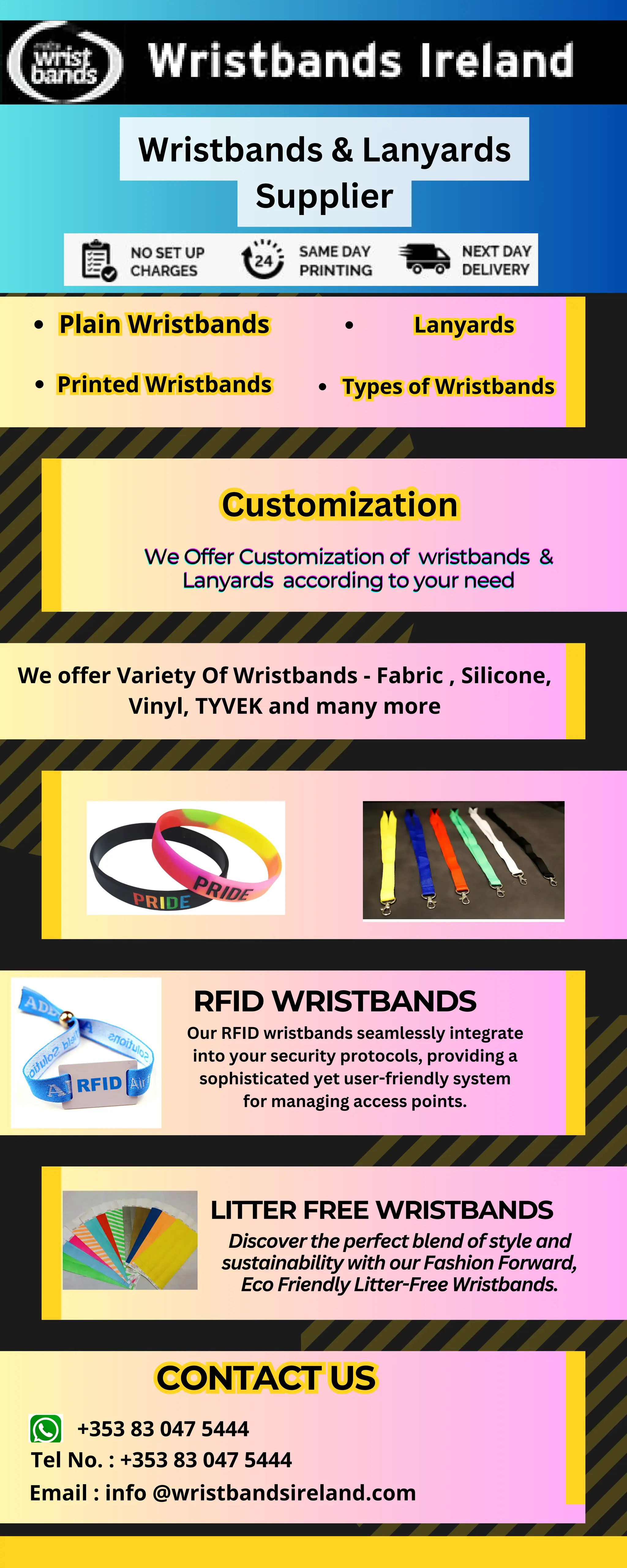 Discover the Latest Wrist band style - Wristbands Ireland | PDF