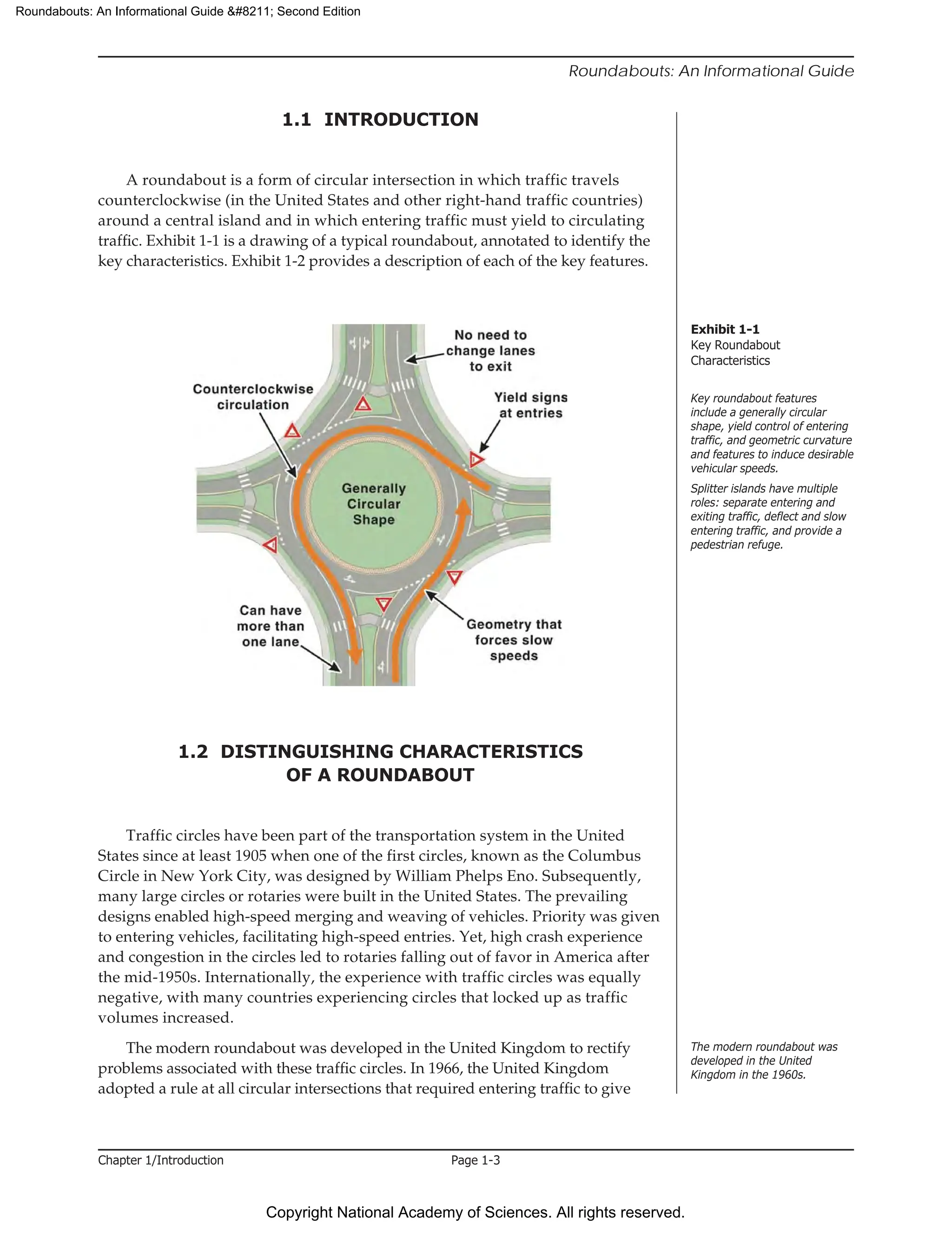 NCHRP Report 672 Roundabouts: An Informational Guide | PDF
