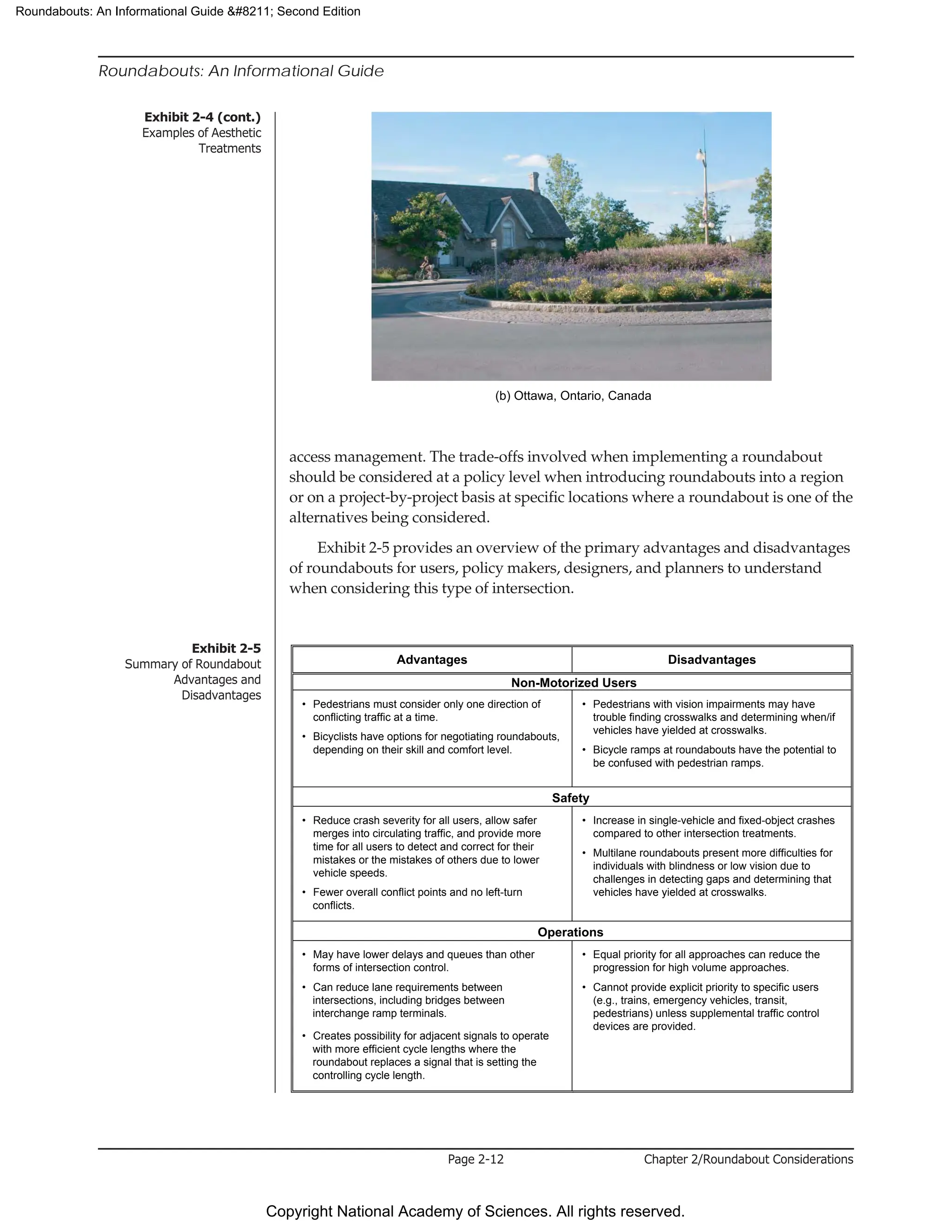 NCHRP Report 672 Roundabouts: An Informational Guide | PDF